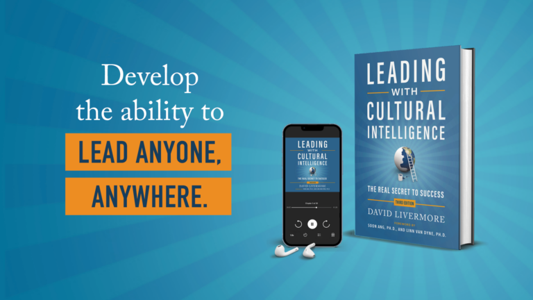 Excerpt from Leading with Cultural Intelligence 3.0 - David Livermore