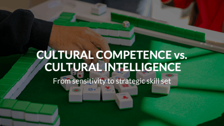 It’s time to replace cultural competence with cultural intelligence ...